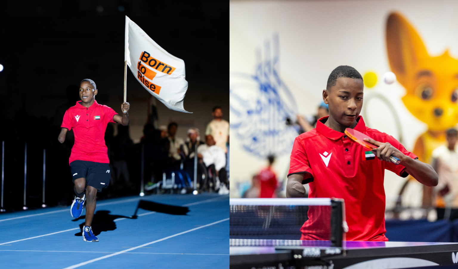 At 12, Darwish carries the UAE flag and the dreams of a generation at ...